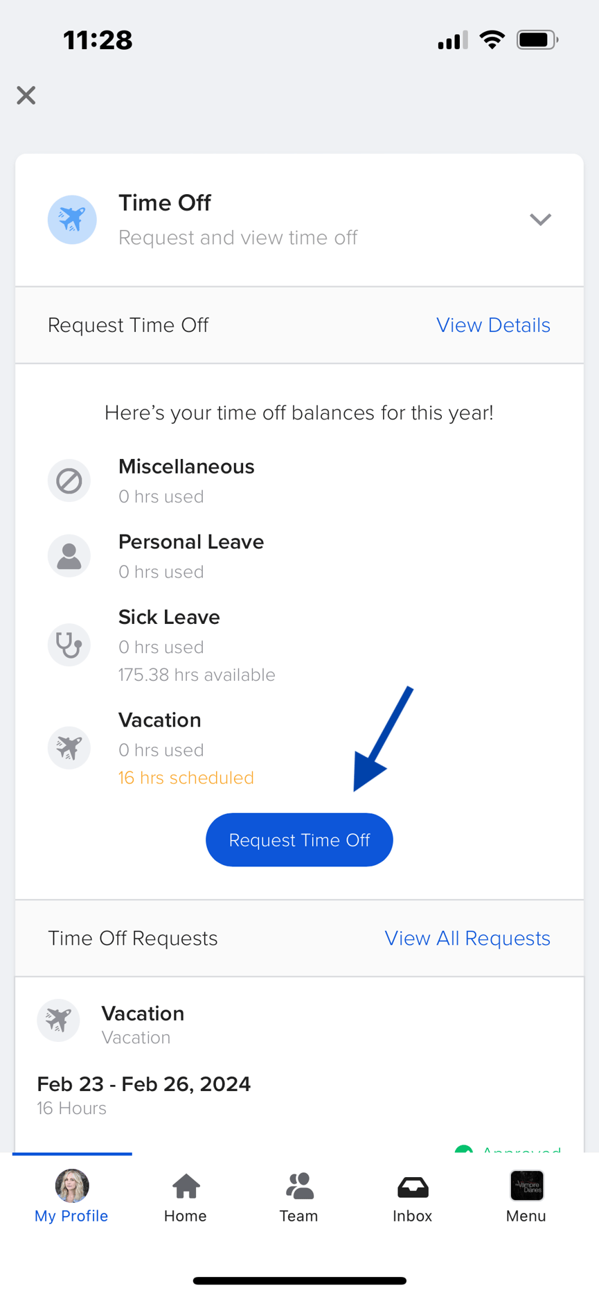 How do I Request Time Off in GoCo?