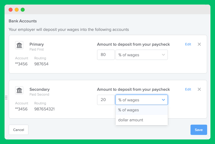 [Employee] How do I add a bank account?