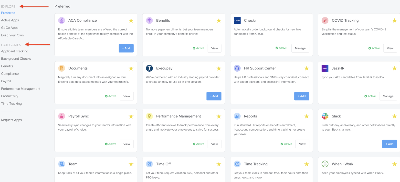 How do I use the GoCo Marketplace?