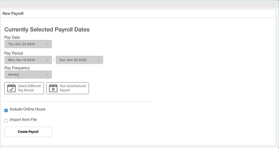How do I process payroll using Execupay?