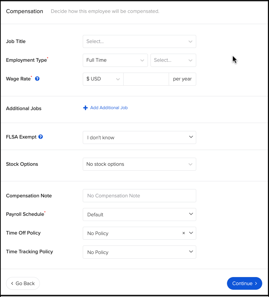 How do I Add a New Employee in GoCo?