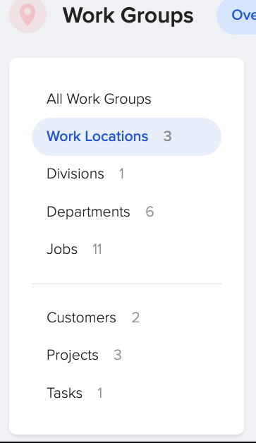 Setting Up and Managing Work Locations