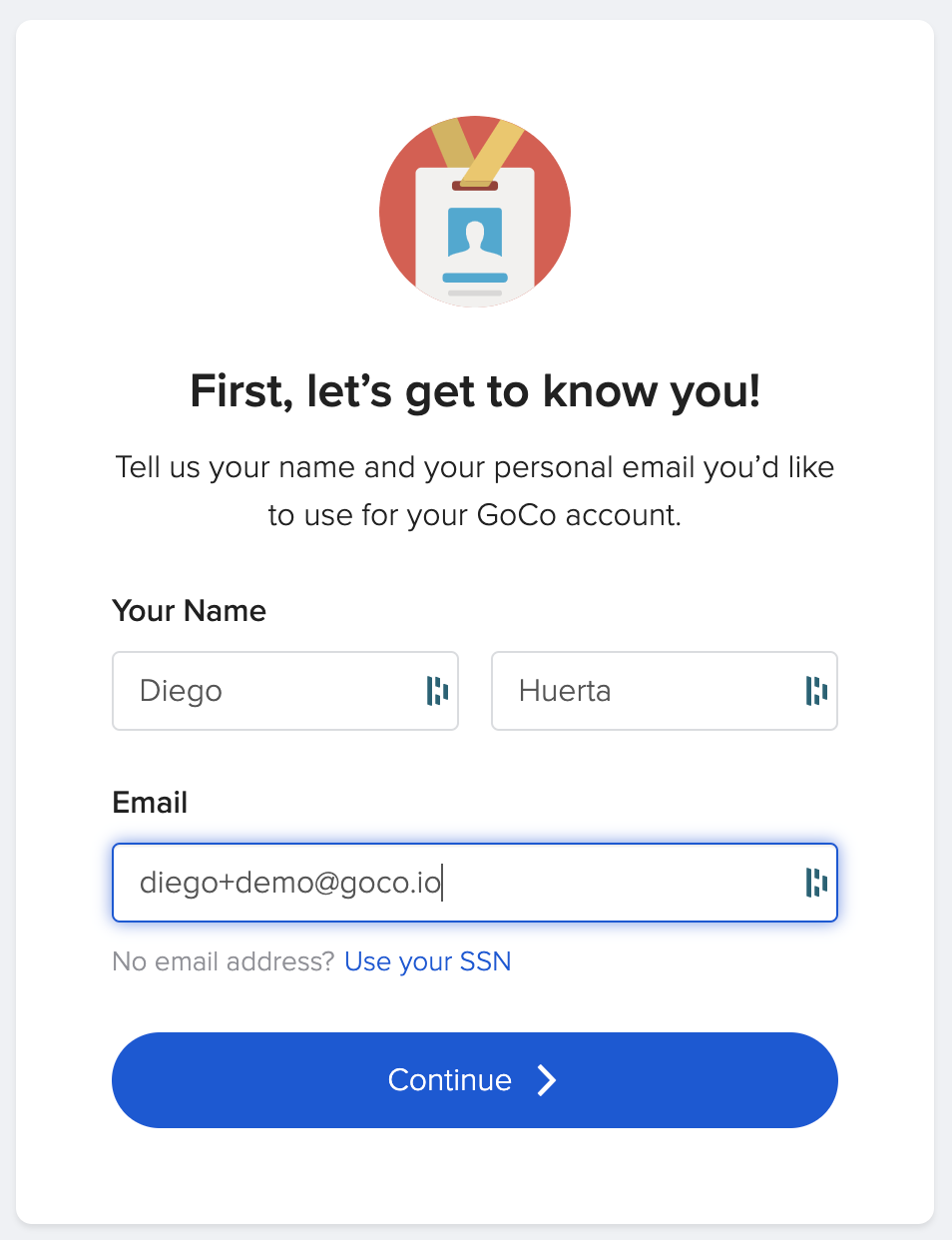 How do I create my GoCo account?