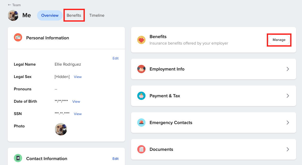 GoCo Employee Profile Guide: Viewing & Editing Your Information