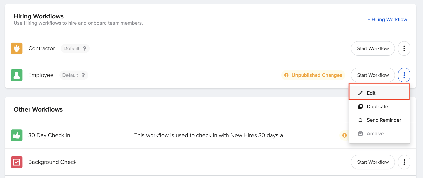 What are Hiring Workflows and how do I customize them?
