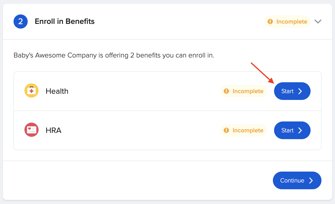 How do I enroll in benefits on GoCo?