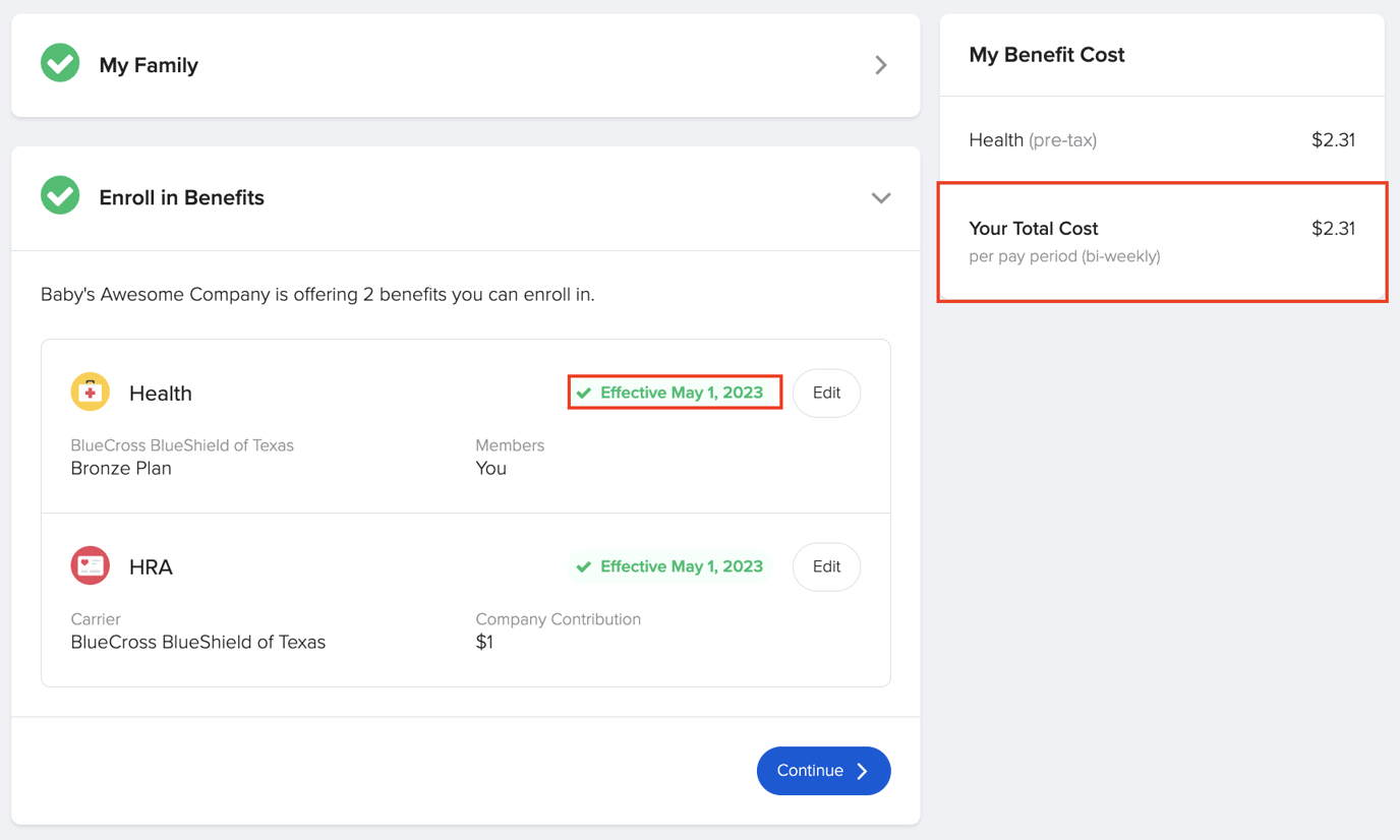 How do I enroll in benefits on GoCo?