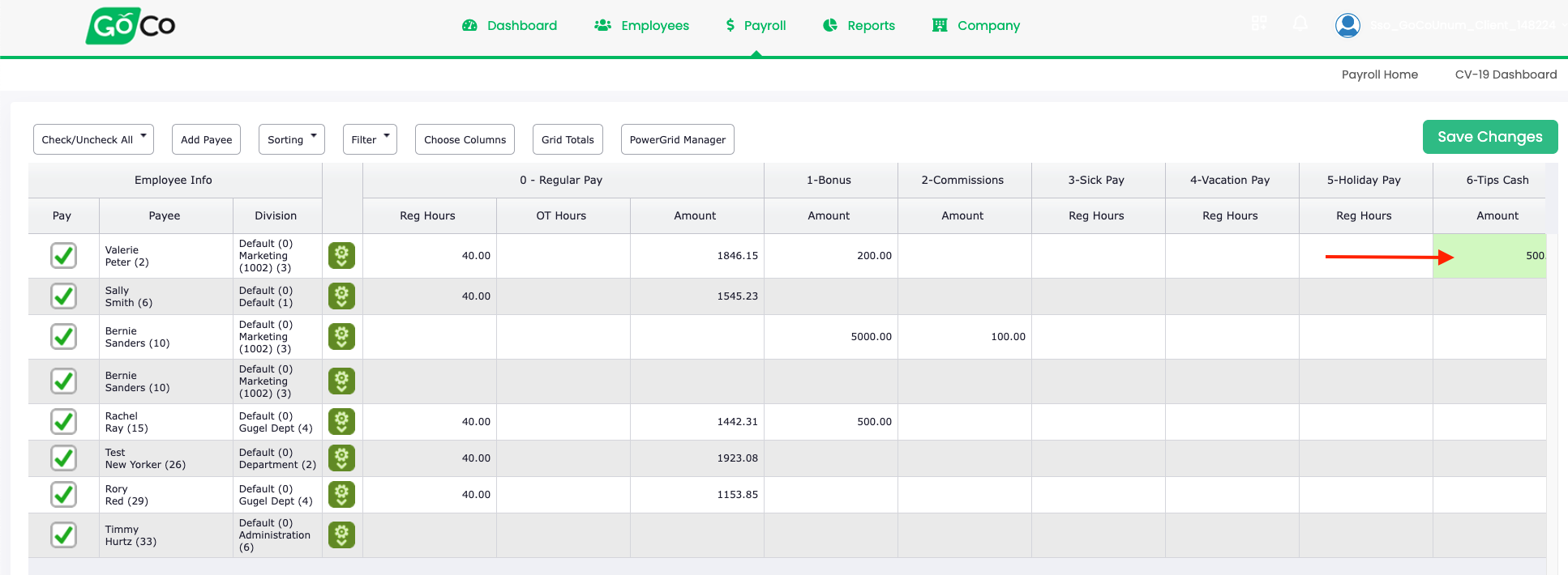 How do I process payroll using Execupay?