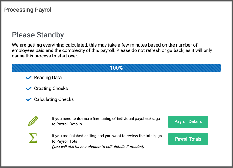 How do I process payroll using Execupay?