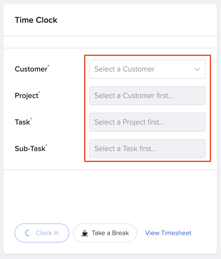 How do I clock in and out on GoCo?