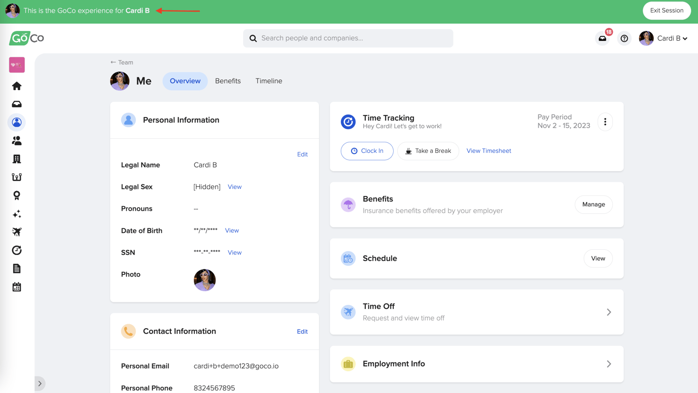 What is GoCo's new View As feature & how does it work?