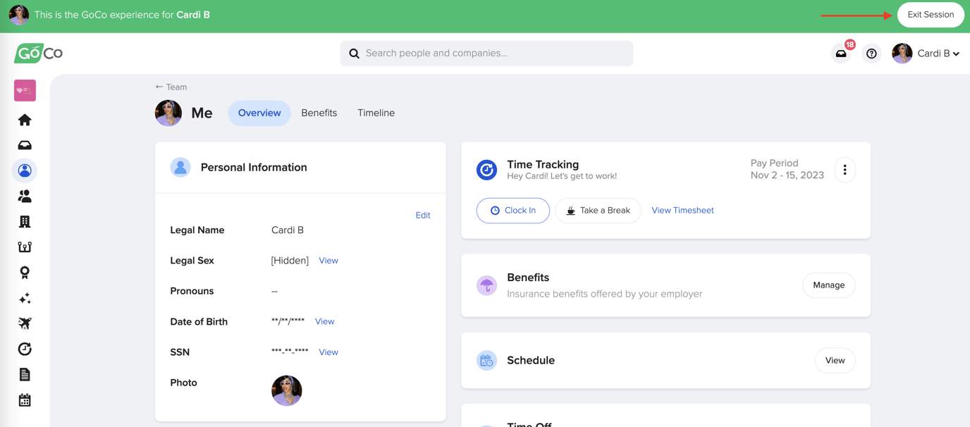 What is GoCo's new View As feature & how does it work?