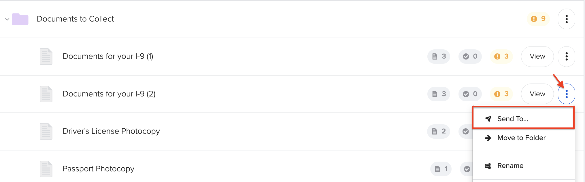 How to set up and assign Documents to Collect