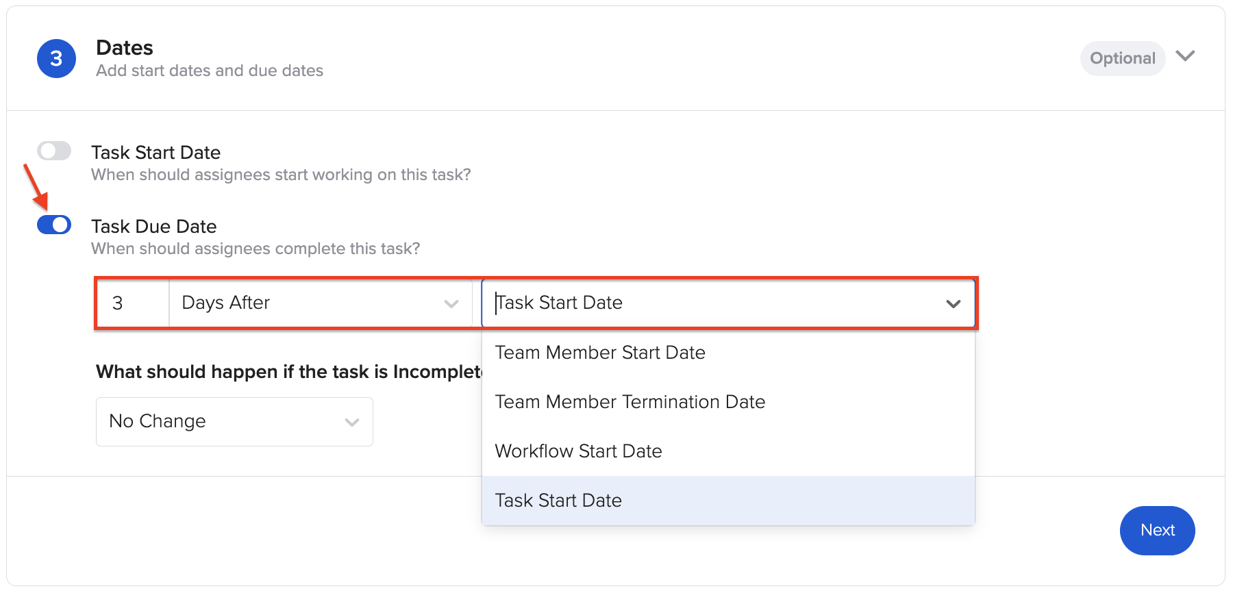 How to assign Dynamic Start Dates and Due Dates