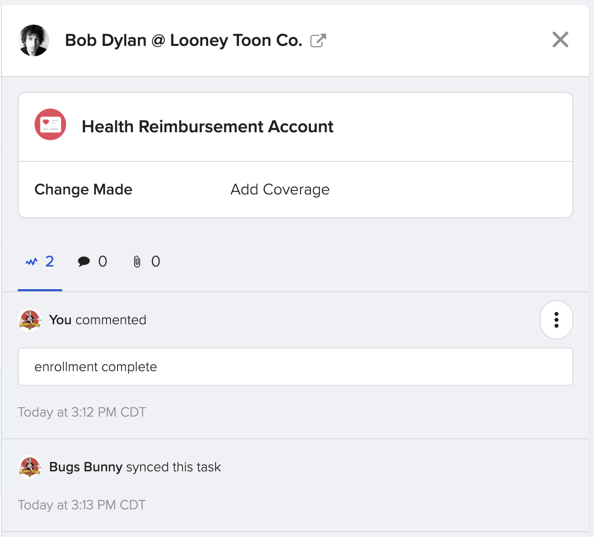 What is the Benefit Sync Dashboard?