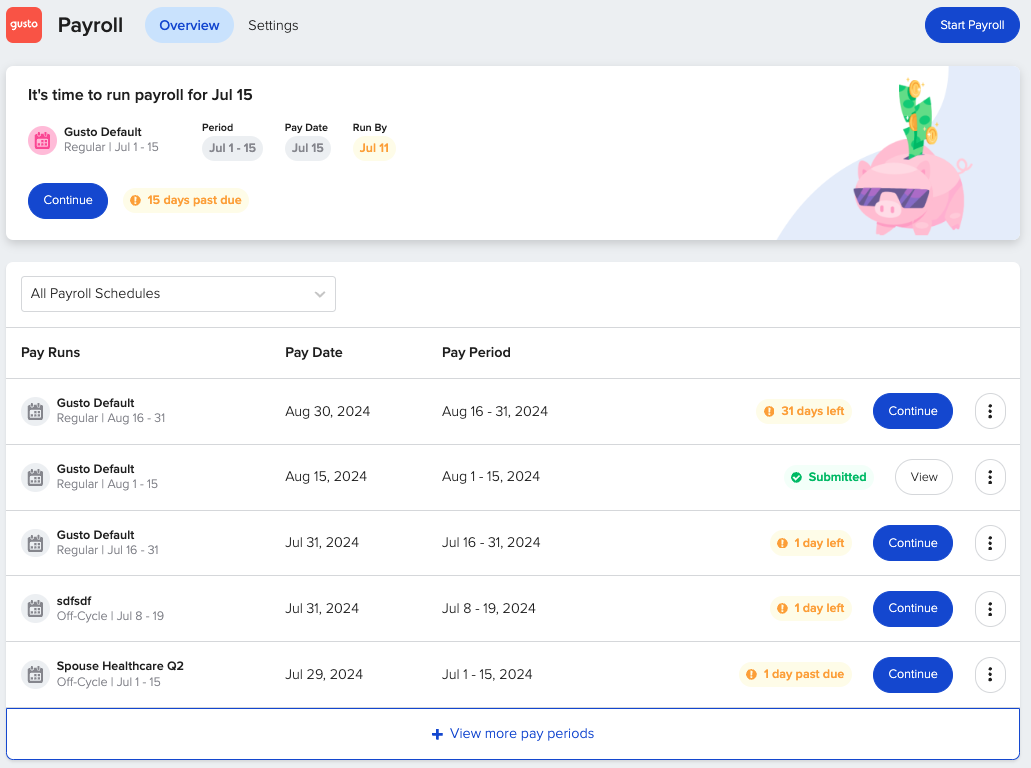 What is Gusto and how does it work with GoCo?