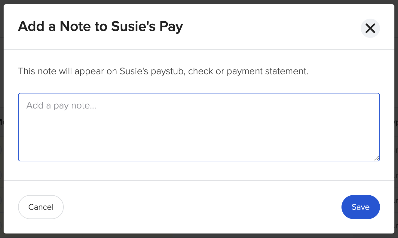 How to Add a Memo to a Paystub