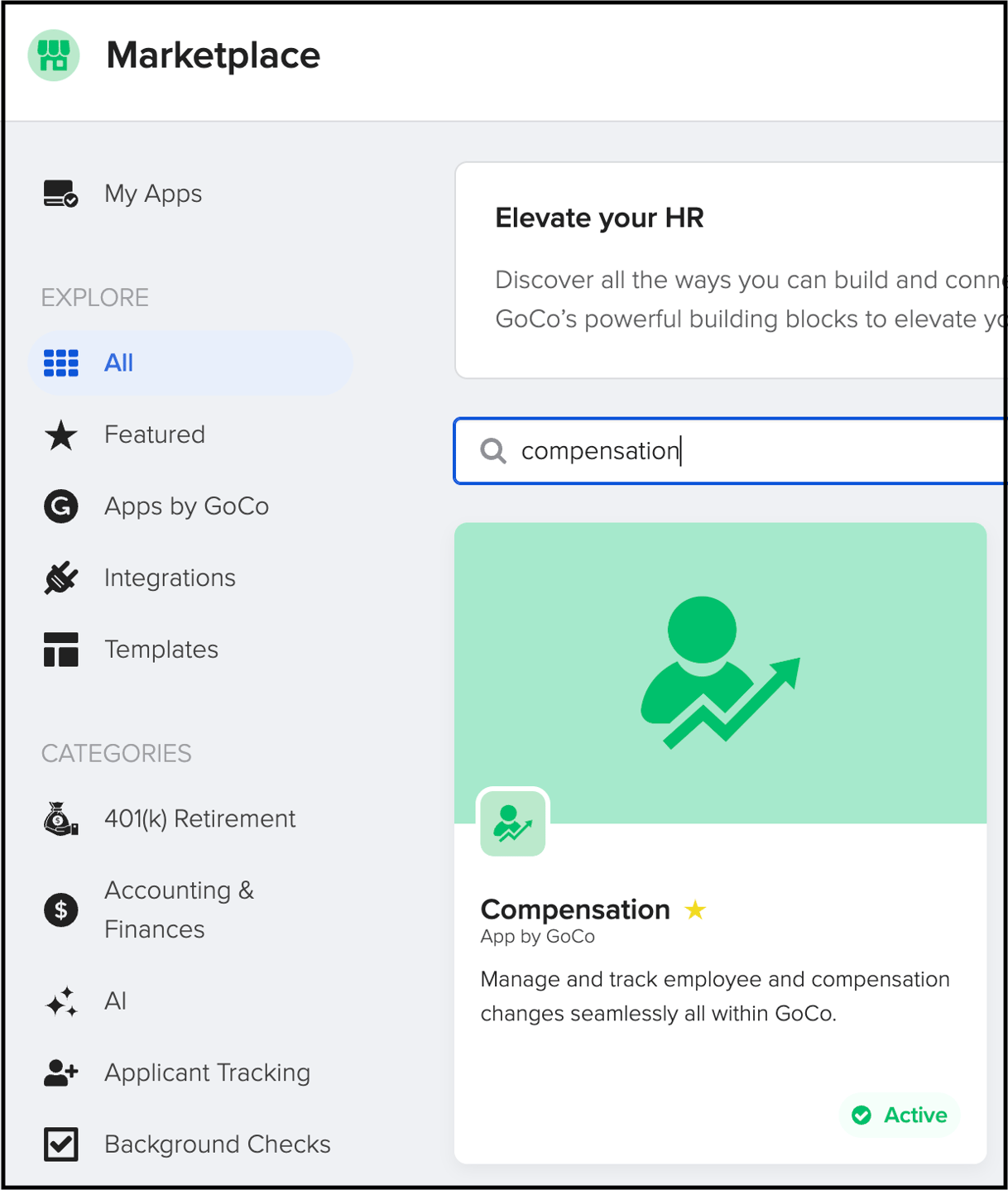 How to Set Up the Compensation App in GoCo