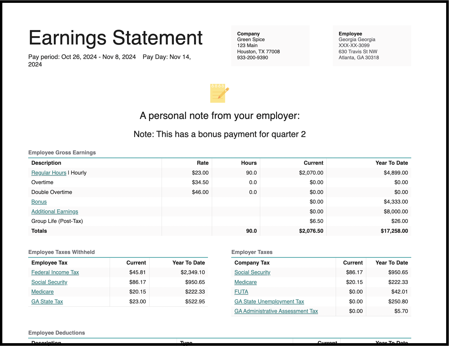 Understanding Pay Stubs