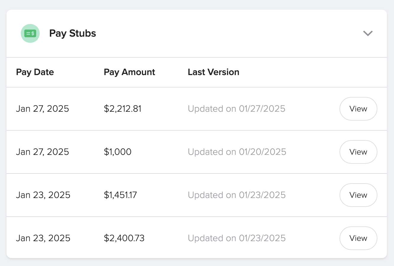 How do I view my Pay Stubs as an Employee?